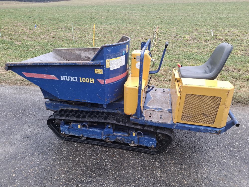 Raupendumper Hutter HUKI 100HR (Gebraucht) in Höchstetten für CHF 6800 – nur Abholung auf ...