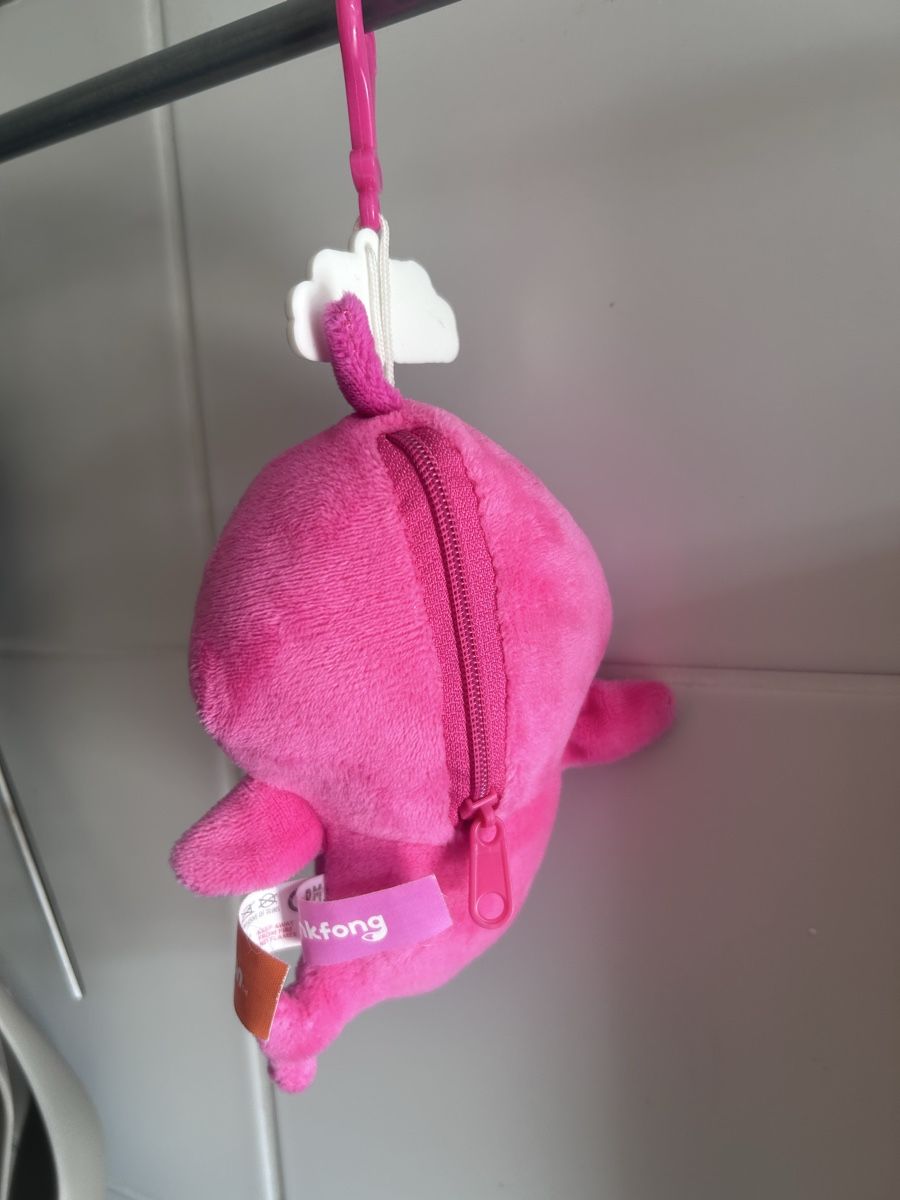 Peluche Baby Shark rose avec fermeture éclair-Neuf! (Neuf (Voir ...