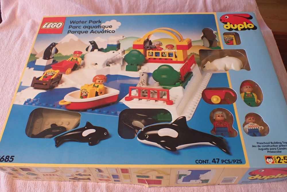 Lego DUPLO Zoo Wasser Park Set 2685 mit sehr vielen Tieren (Gebraucht ...