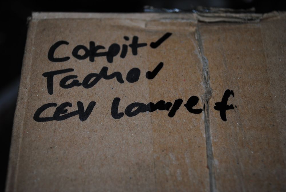 Cockpit Tacho Lampe Scheinwerfer CEV Mofa Töffli Sachs Puch (Gebraucht) in Subingen für CHF 99. ...