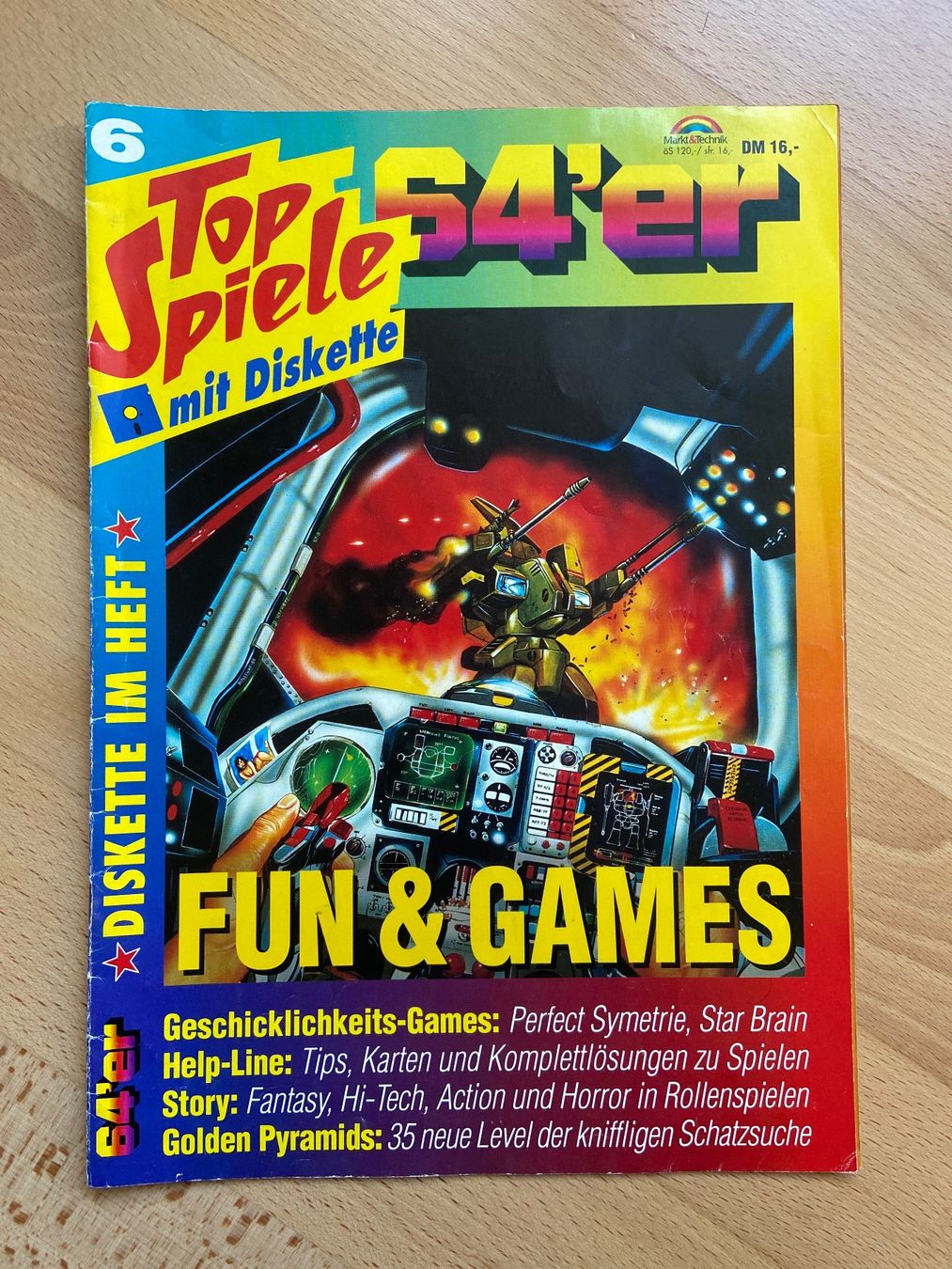 64‘er Magazin - 6 - Commodore C64 Retro Gamer Heft (Gebraucht) in ...