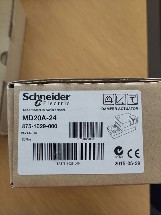 Schneider (Belimo) MD20A-24 (Gebraucht) in Cham für CHF 90 – mit ...