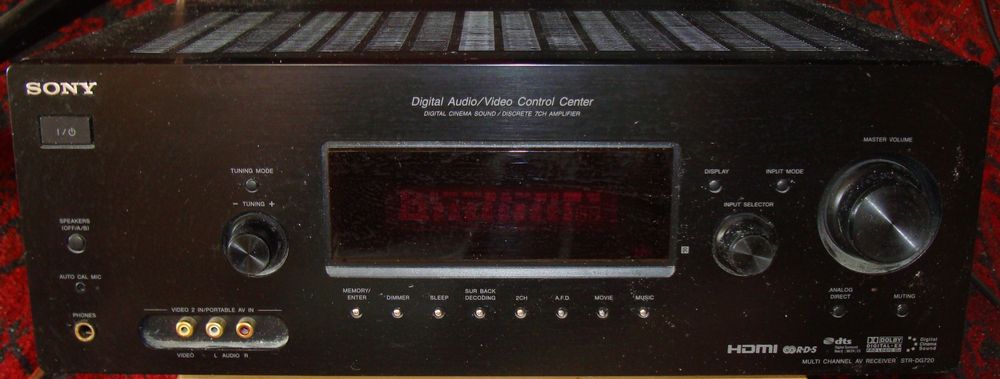 Surround 5.1 Verstärker / Receiver Sony STR-DG720 (Gebraucht) in Lyss ...