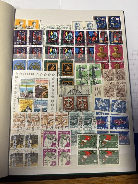 Album mit Schweizer 4er Blöcken (Gebraucht) in Murgenthal für CHF 10 – mit Lieferung auf Ricardo ...