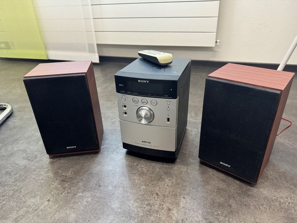 Sony Mini-Stereoanlage (CD, Radio, Kassette) (Gebraucht) in Kriens für ...