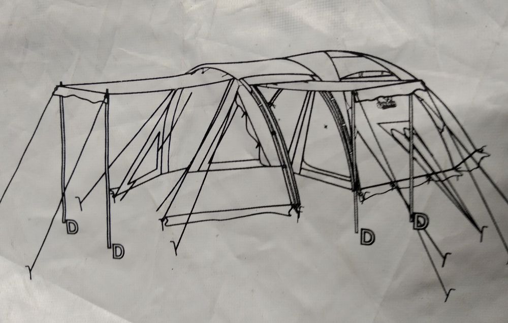 Big/Grosse Tente Familiale 6 Places | Kaufen auf Ricardo