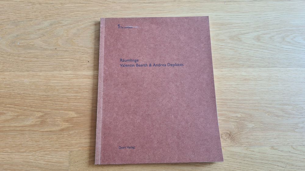 Architektur: Räumlinge - Valentin Bearth & Andrea Deplazes | Kaufen auf ...