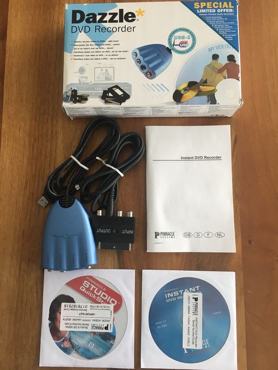 Dazzle DVD Recorder mit SCART Switch (Gebraucht) in für CHF 10 – mit ...