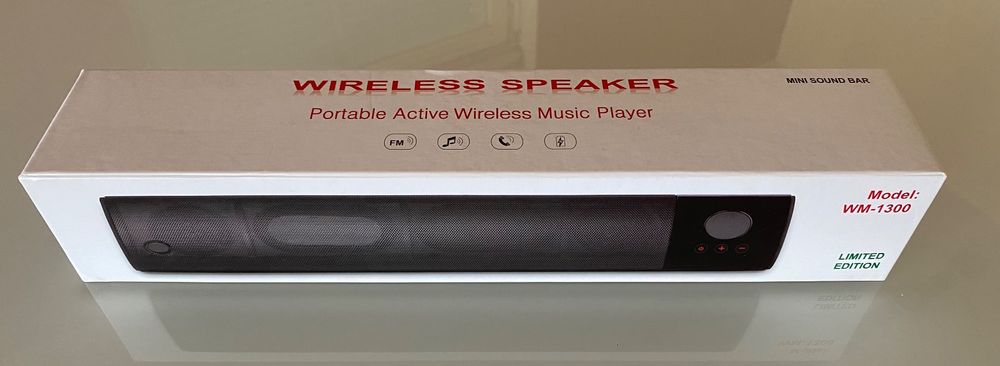 Mini Sound Bar Wireless Speaker WM-1300 von New Pill | Kaufen auf Ricardo