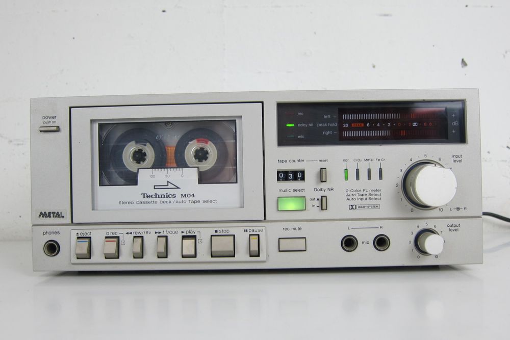 Technics Stereo Cassette Deck RS-M04 (Gebraucht) in Fahrweid für CHF 65 ...