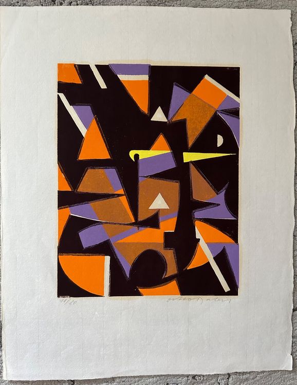 Oskar Dalvit (1911-1975) Holzschnitt Handsig | Kaufen auf Ricardo