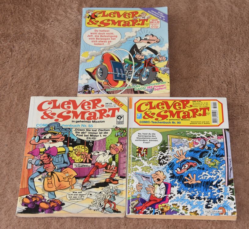 3 x CLEVER & SMART TASCHENBUCH ... Condor … 1986 – 1998 | Kaufen auf Ricardo