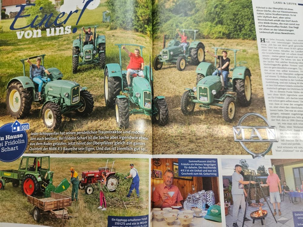 Oldtimer Traktor 12/24 Eicher Büffel Hürlimann D 200 A xa (Gebraucht ...