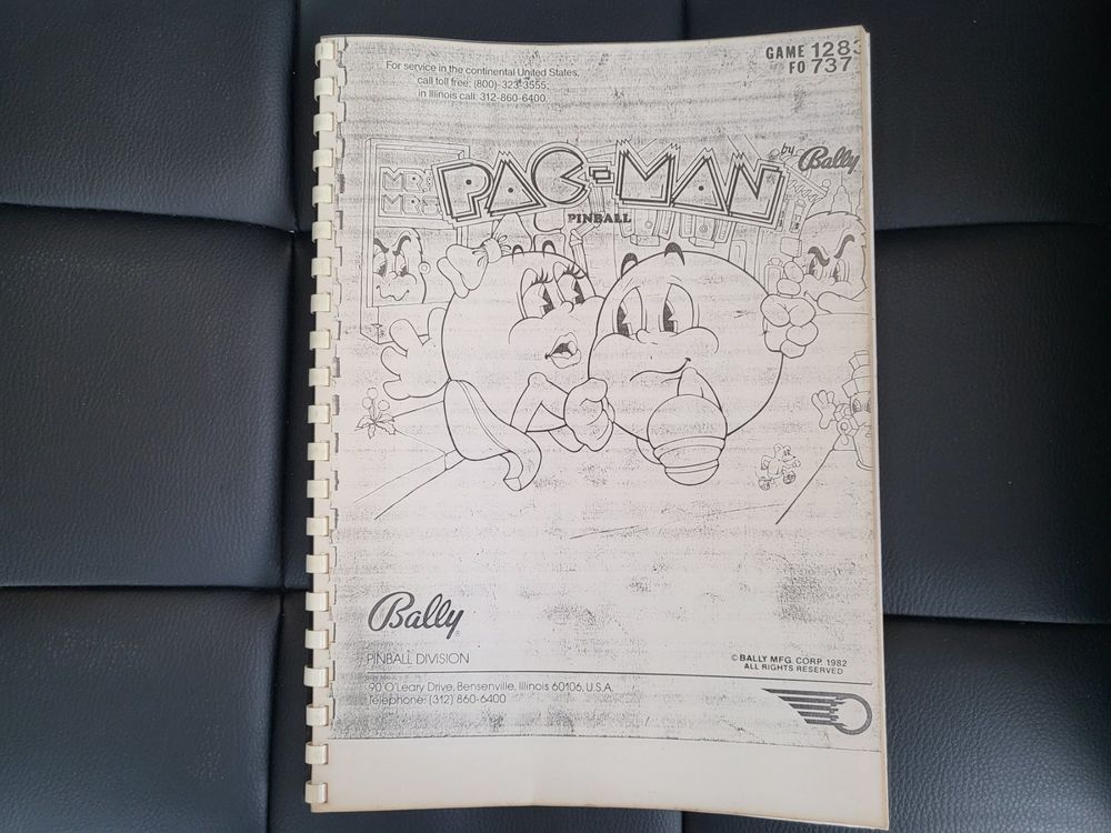 Bally Pac Man Manual | Kaufen auf Ricardo