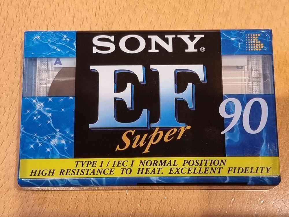 Cassette audio neuve Sony EF90 Super | Kaufen auf Ricardo