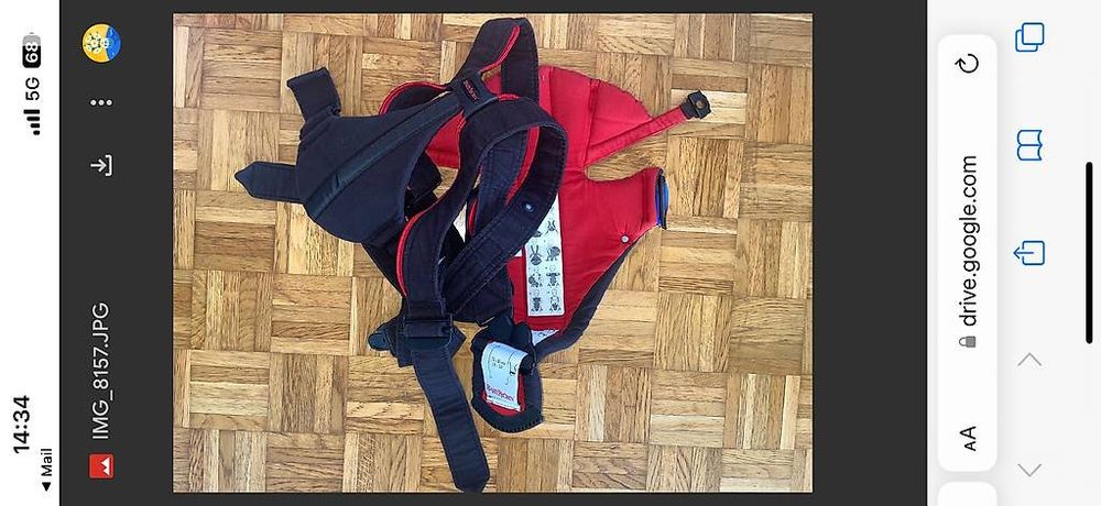 Baby Björn Babytrage Trage (Gebraucht) in Adliswil für CHF 15 – nur ...