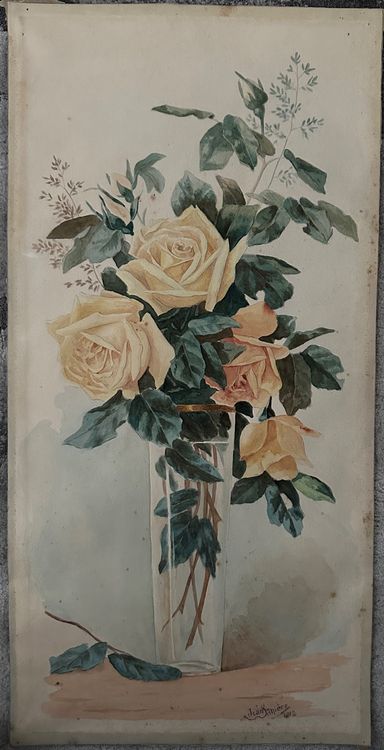 Antike Stilleben Aquarell.Signiert Signiert (Gebraucht) in Hochdorf für CHF 5 – mit Lieferung ...