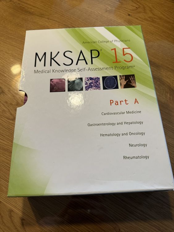 MKSAP 15 Medical Knowledge Self-Assessment Program (Lernbüch (Gebraucht ...