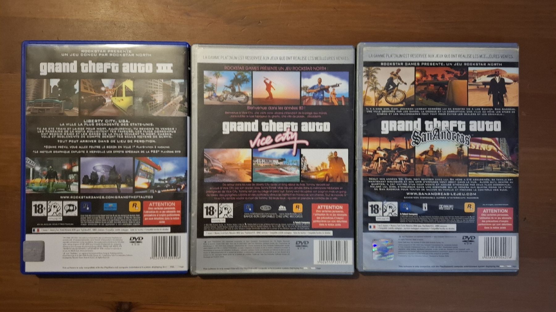 GTA PS2 Collection: III, Vice City, San Andreas! 🔥 (D'occasion) à ...
