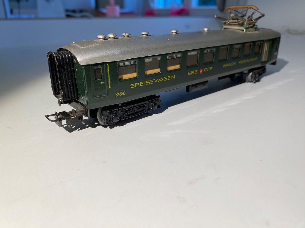 Speisewagen der SBB / Märklin (Gebraucht) in St.Gallen für CHF 19 – mit ...