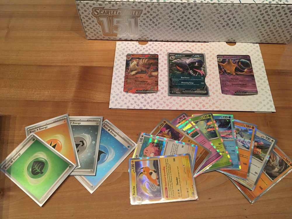 POKEMON MEW Full Art + 151 Premium Collection + Inhalt ETB | Kaufen auf ...