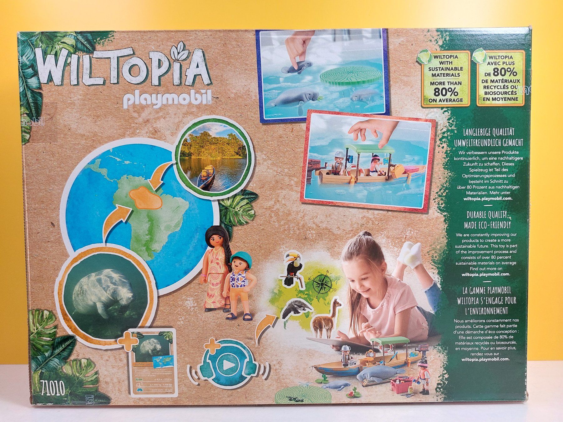 PLAYMOBIL 71010 Wiltopia Bootsausflug zu den Seekühen NEU (Neu und ...