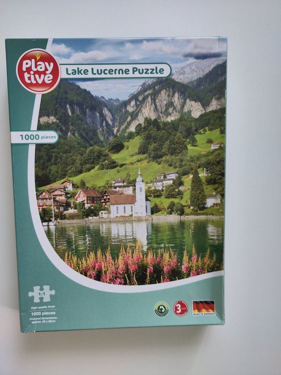 Puzzle 1000 Playtive Lac Lucerne | Kaufen auf Ricardo
