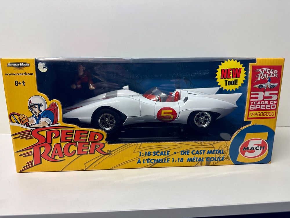 Speed Racer 1:18, American Muscle, Ertl, Mach 5 | Kaufen auf Ricardo
