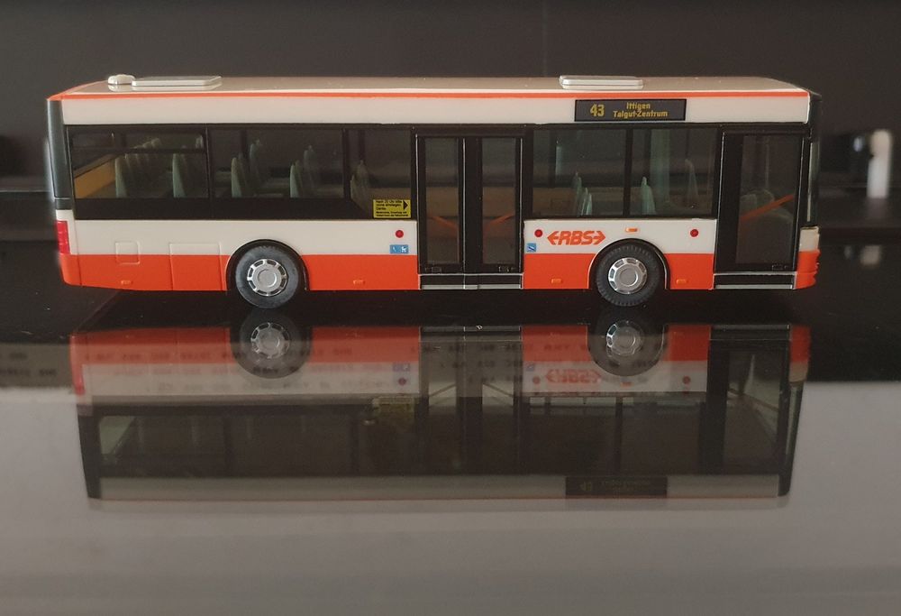 VK-Modelle RBS Bern-Solothurn MAN A76 Midibus Sondermodell (Neu und ...