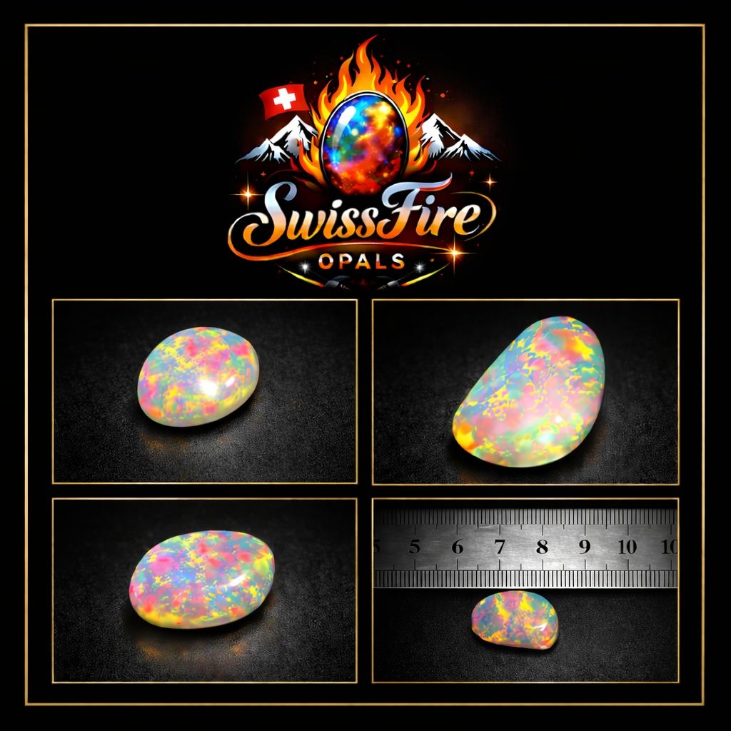 2.24 ct Äthiopischer Opal – nicht hydrophan – starkes Feuer (Neu ...