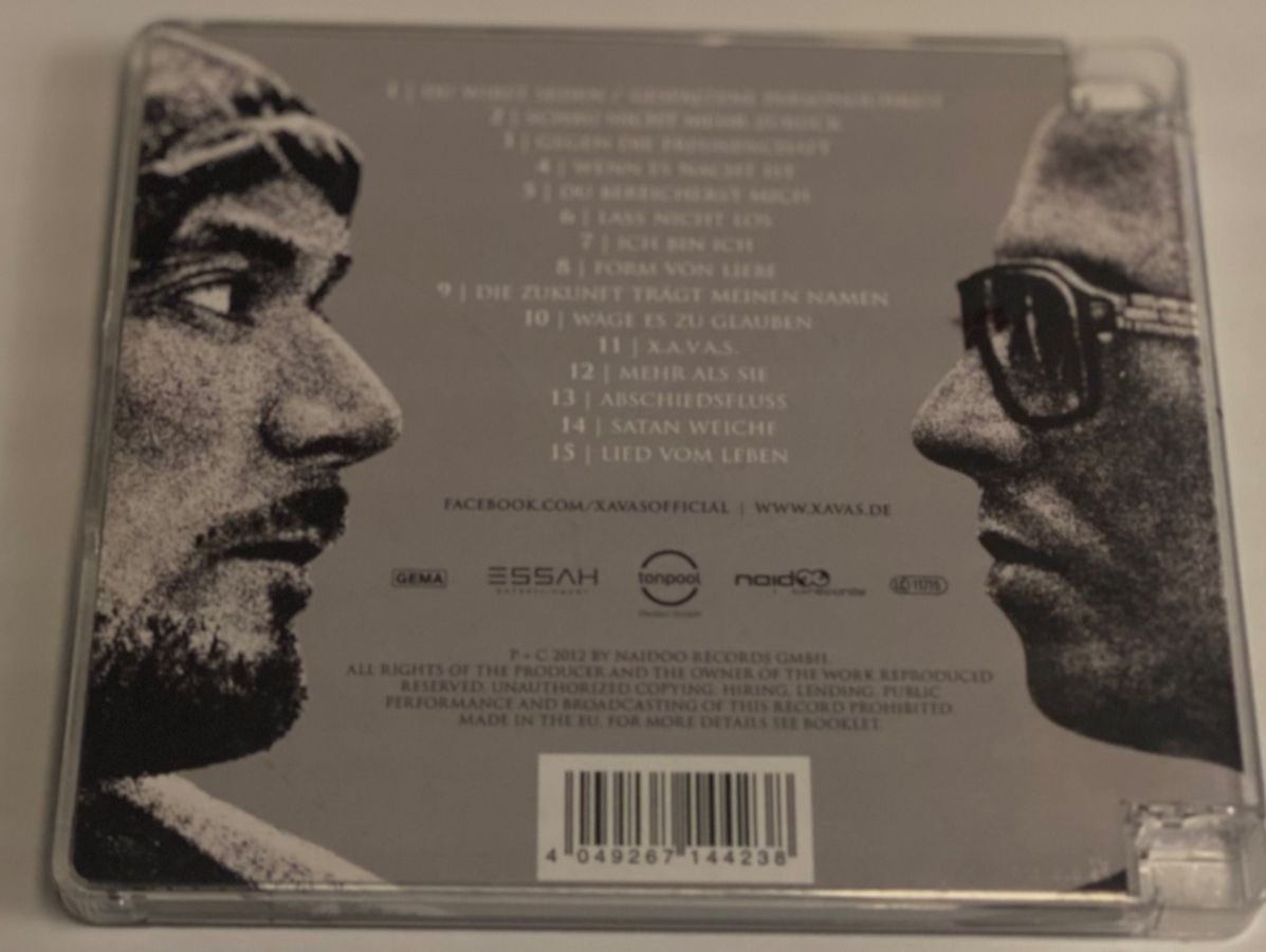 Xavier Naidoo Kool Savas - Xavas CD - Deutschrap - top (Gebraucht) in ...