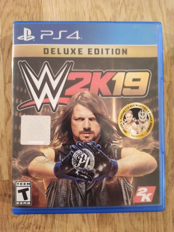 📀🎮📀 W2K19 - WWE 2K19 Wrestling - Kämpfe PS4 / PS5 📀🎮📀 (Gebraucht) in ...