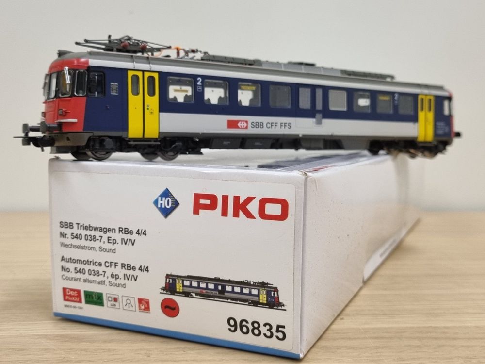 Piko 69835 SBB RBe 540 NPZ AC digital Sound | Kaufen auf Ricardo