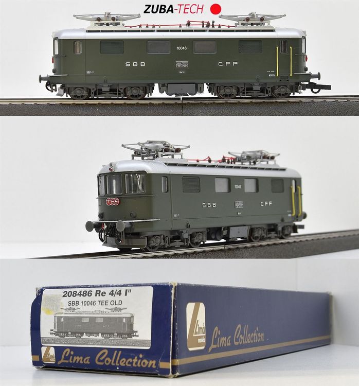 Lima 208486 E-Lok Re 4/4 I TEE SBB H0 GS (Gebraucht) in St. Gallen für CHF 141.5 – mit Lieferung ...