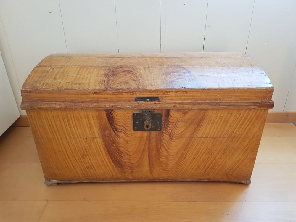 Schwedische Truhe aus Massivholz - ca. 100 Jahre alt (Gebraucht) in ...