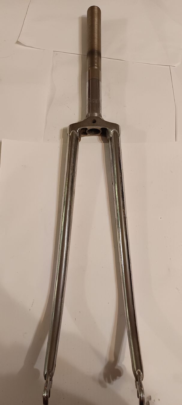 Neue Tange Rennvelo Gabel 28" verchromt 1" Vintage Japan (Neu (gemäss ...