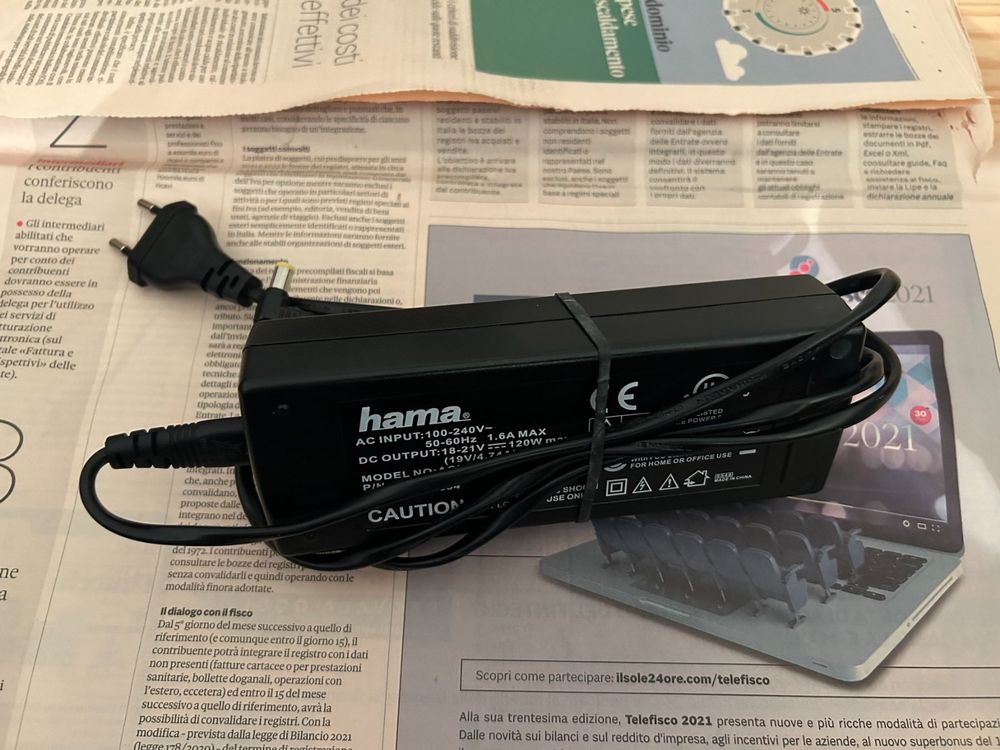 hama Adapter für SONY VAIO - ACHG-07 19V :: 4.74A 120W (Gebraucht) in ...