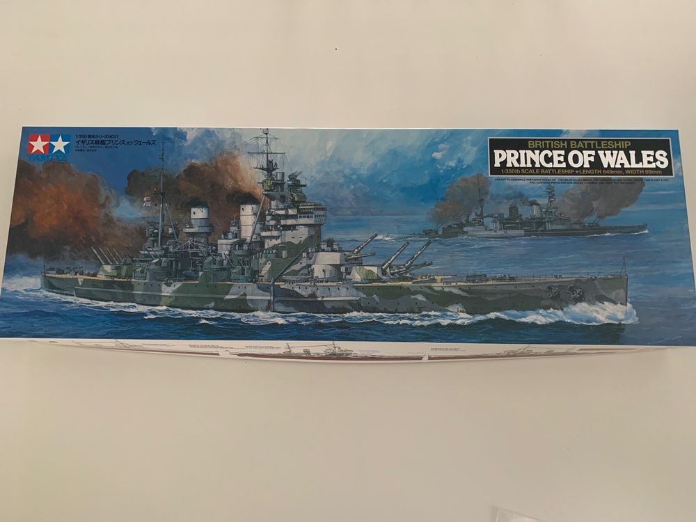 Tamiya British Battleship Prince of Wales 1:350 | Kaufen auf Ricardo