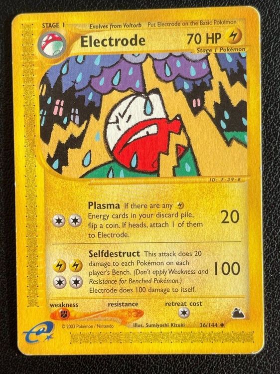 Electrode 36/144 Pokémon Skyridge 1st. Edition | Kaufen auf Ricardo
