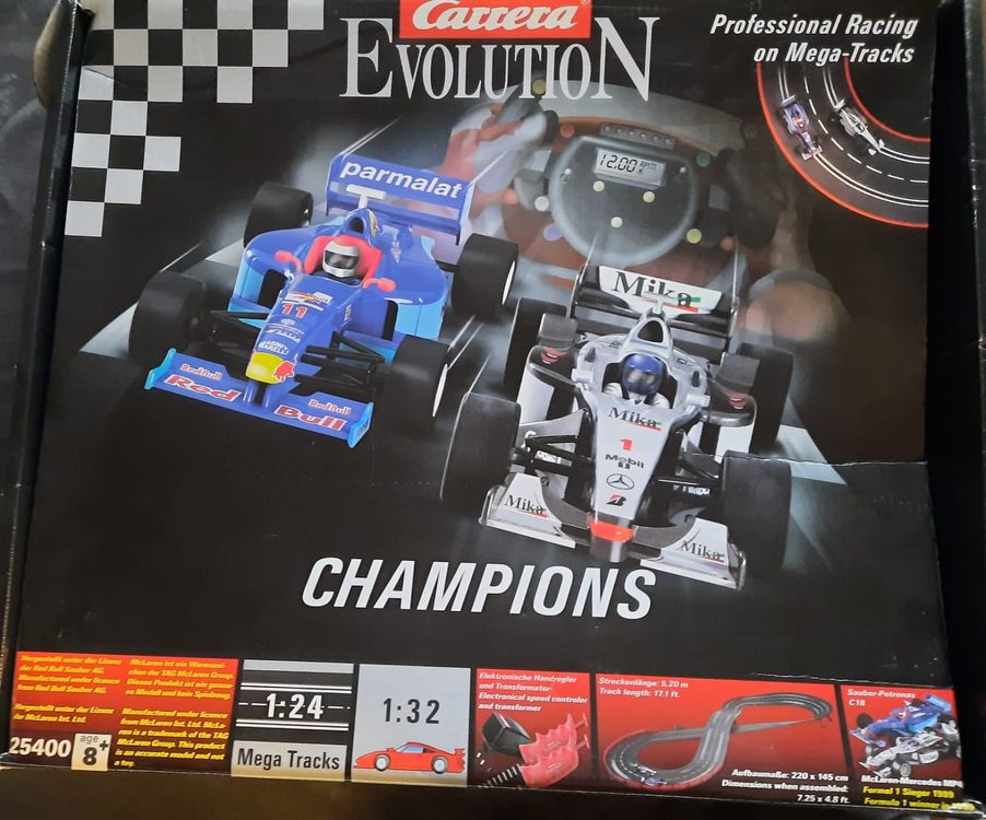 Carrera Evolution Mega Tracks Autorennbahn (Gebraucht) in Ettenhausen ...