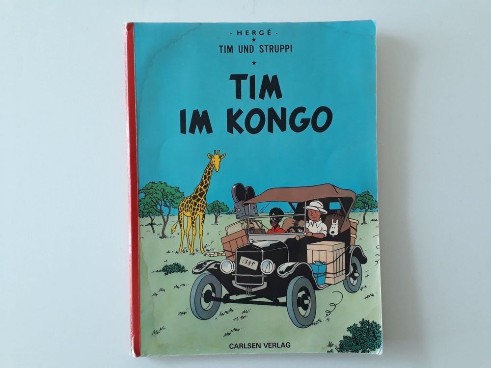 Tim & Struppi "TIM im KONGO - 1976 | Kaufen auf Ricardo
