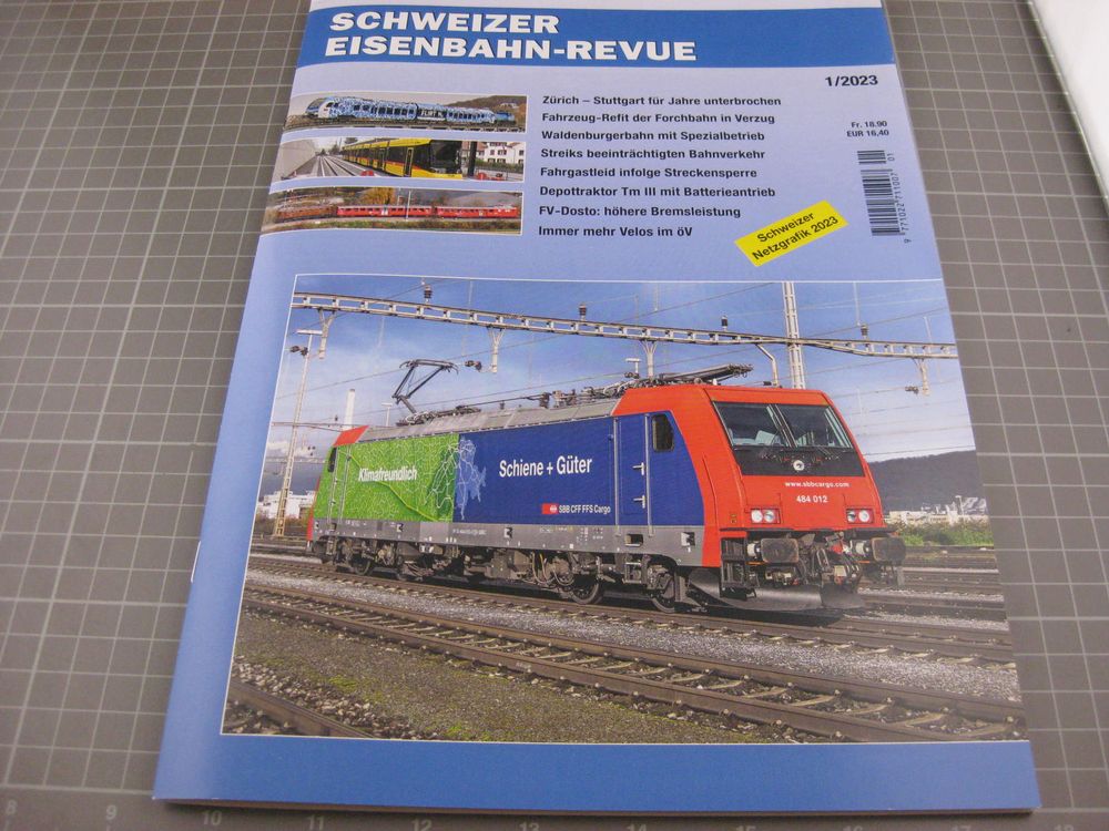 Schweizer Eisenbahn Revue 1/2023 (Gebraucht) in Malters für CHF 8 – mit Lieferung auf Ricardo kaufen