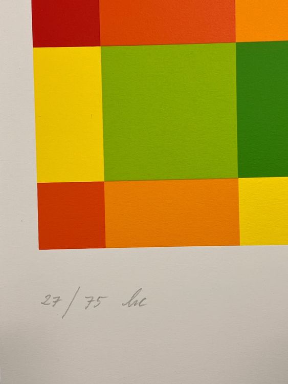 Lohse 5 Serigrafien Mappe 1977 Schweiz. Mobiliar signiert (Gebraucht ...