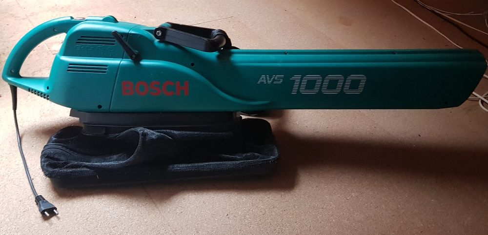 Elektro-Laubsauger und -Bläser, Bosch AVS 1000 (Gebraucht) in Abtwil SG für CHF 52 – nur ...