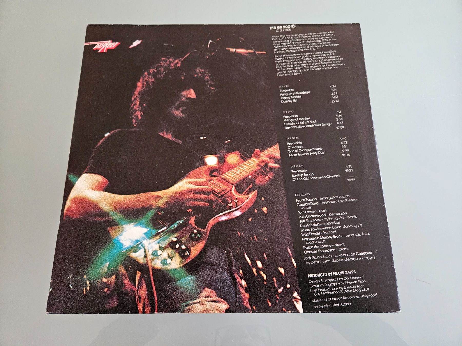 Frank Zappa Mothers Roxy & Elsewhere 2x LP Vinyl Prog Rock (Gebraucht ...