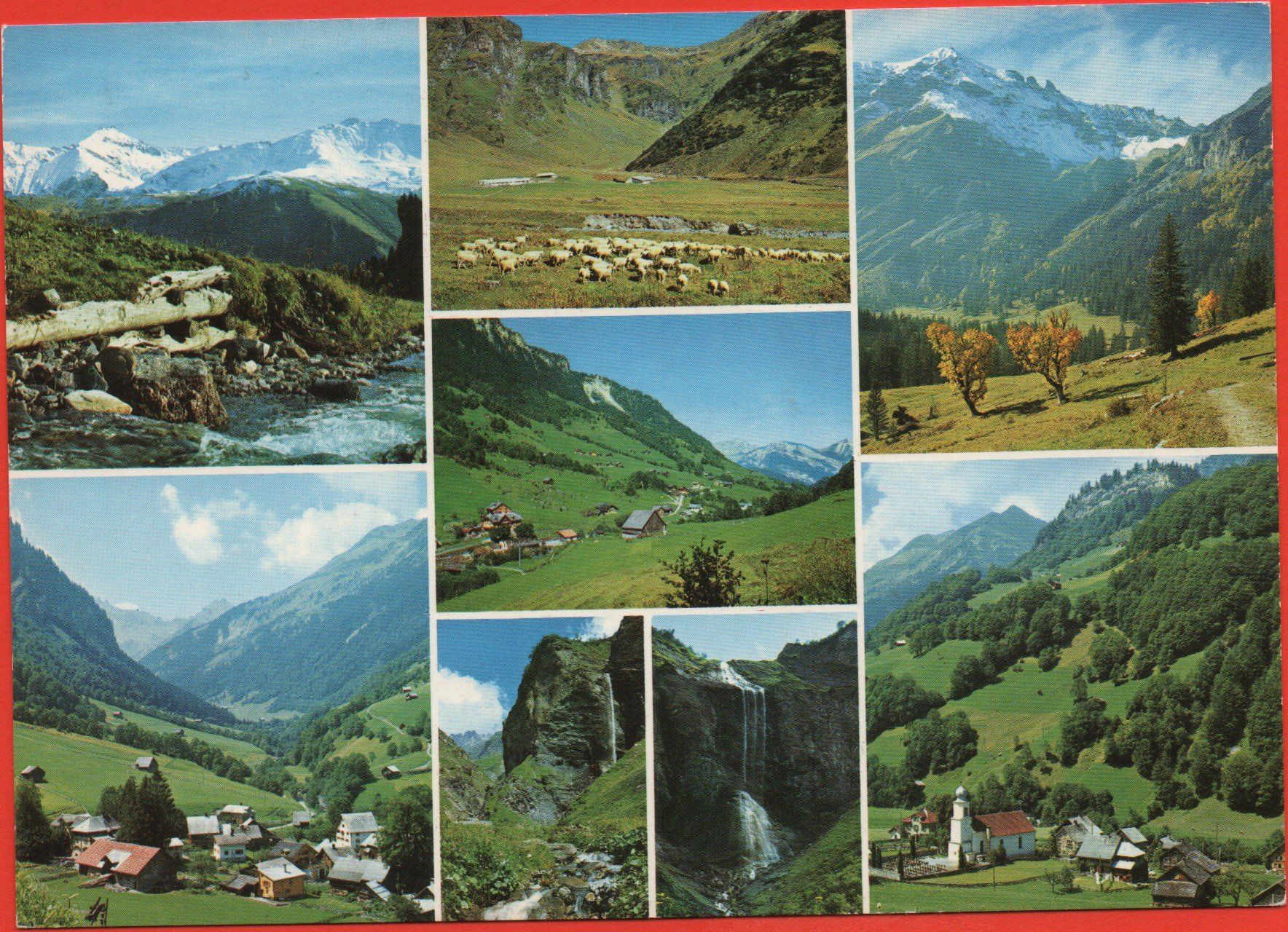 WEISSTANNEN und Schwende im Weisstannental mit Alp Obersiez (Gebraucht ...