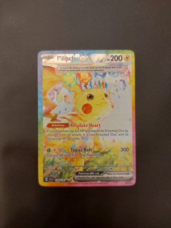 Pikachu ex #238 Surging Sparks (SSP EN) (Gebraucht) in Biasca für CHF ...