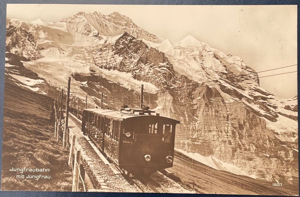 Fotokarte Jungfraubahn | Kaufen auf Ricardo
