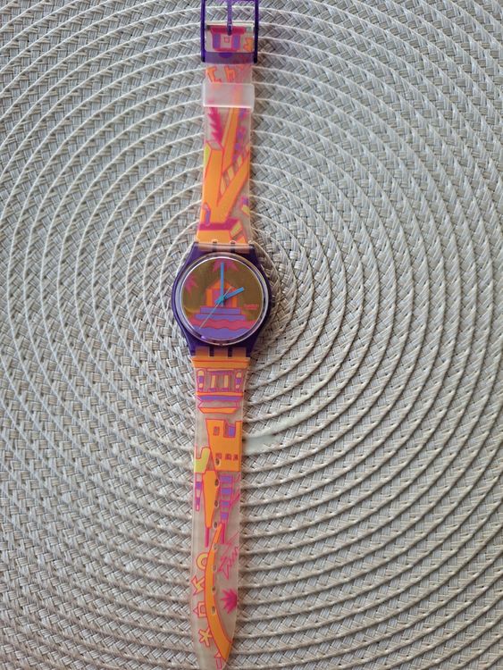 Swatch Damen orange | Kaufen auf Ricardo