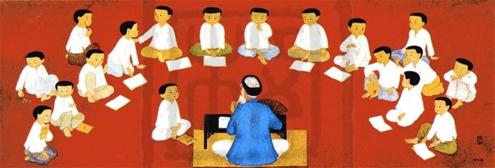 Mai Thu (1906-1980) "La Classe" Litho de 1960 (Neu (gemäss Beschreibung)) in Epagny für CHF 340 ...